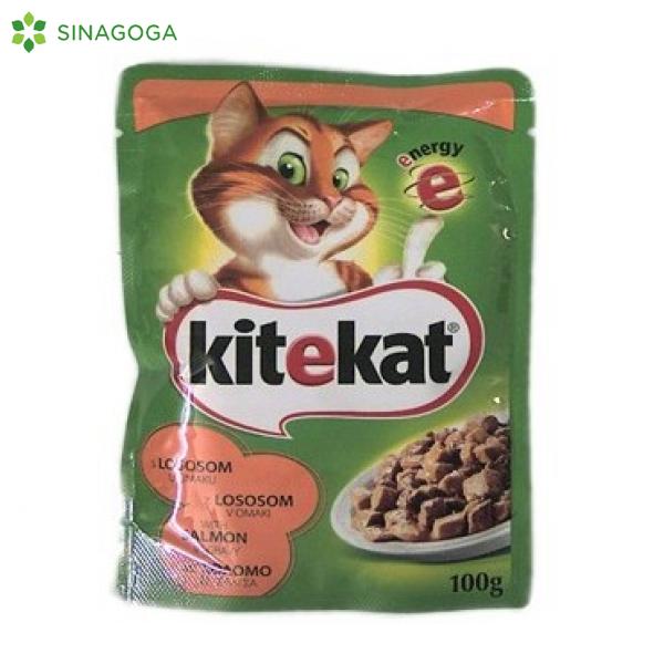 Sinagoga Web Market :: Xxx Kitekat Kesica Losos 100gr (24) Mars Pet Nelt